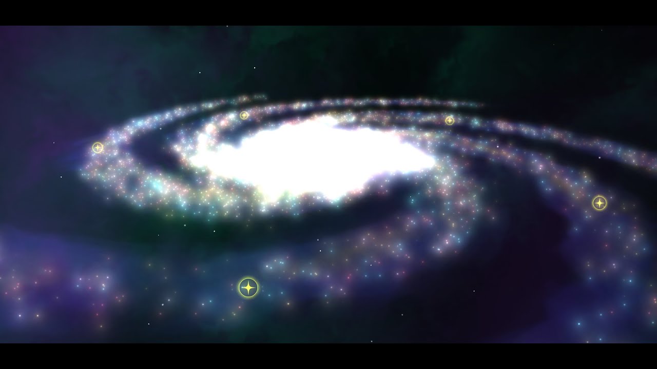 Galaxy - 3D HTML5 Three.js