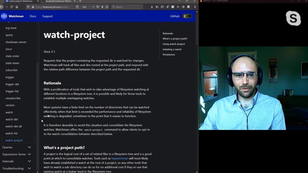 Git'ing a Good Live Blog: Facebook's Watchman & git-auto-commit - Matthew Fowle | WFH Conf 2020