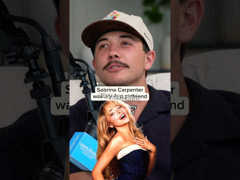 Sabrina Carpenter’s ex boyfriend is still heartbroken 🥲💔 @UnplannedPodcast #shorts #celebrity