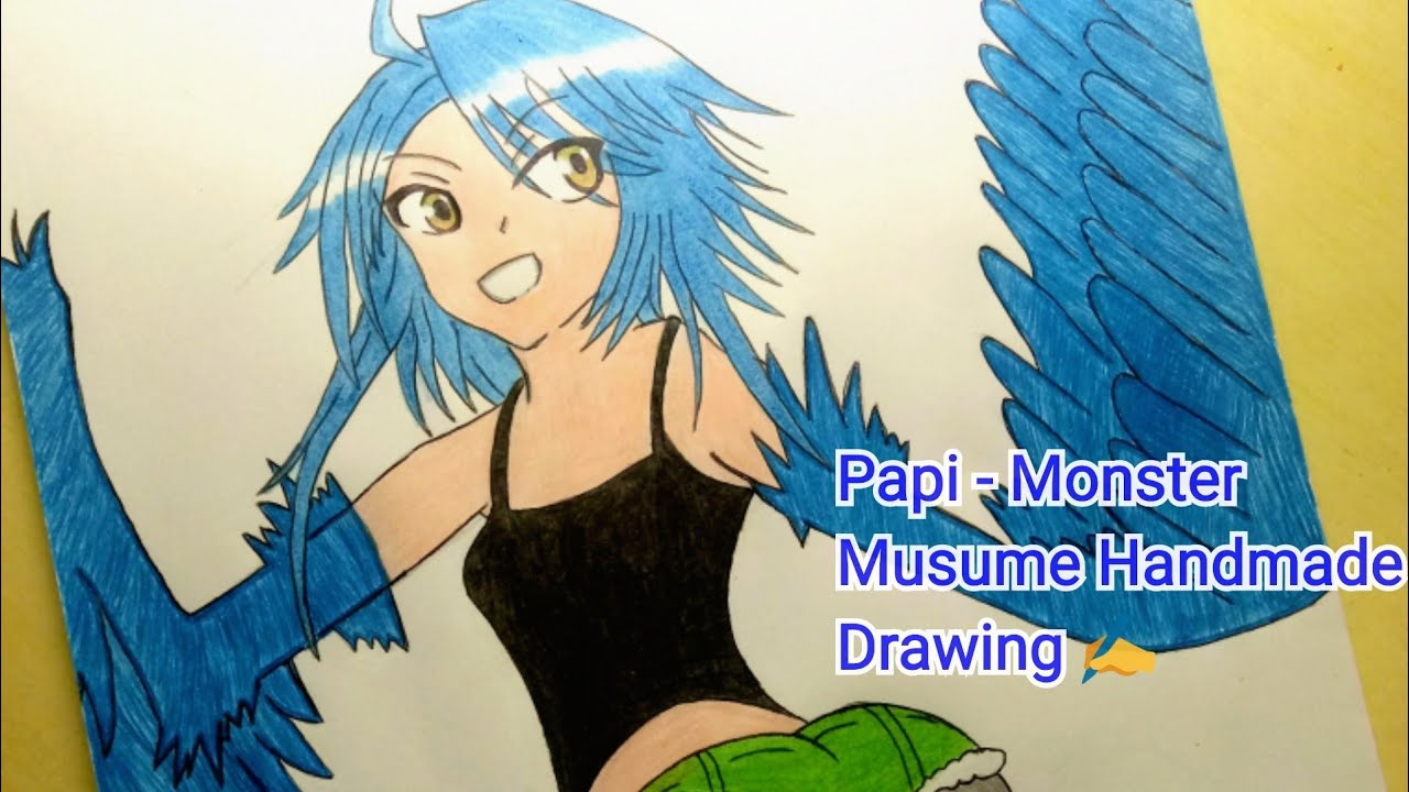 Papi - Step Drawing / Monster Musume No Iru Nichijou #01