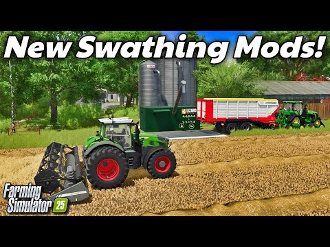 New Swathing Mods Coming To FS25