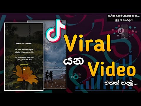 TikTok Viral යන Video Create කරමු | How to Go Viral on TikTok (Create the Perfect TikTok Video)