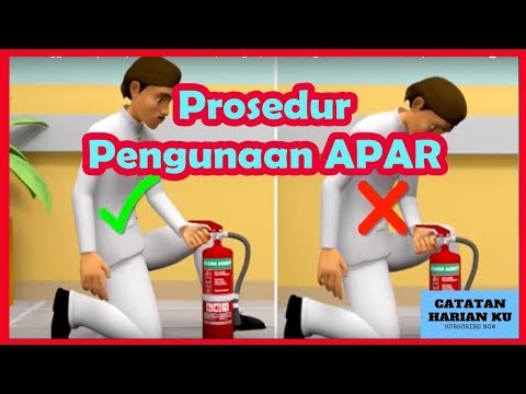 Cara Penggunaan APAR - Alat Pemadam Api Ringan, keren banged. Yuk ditonton sampai selesai