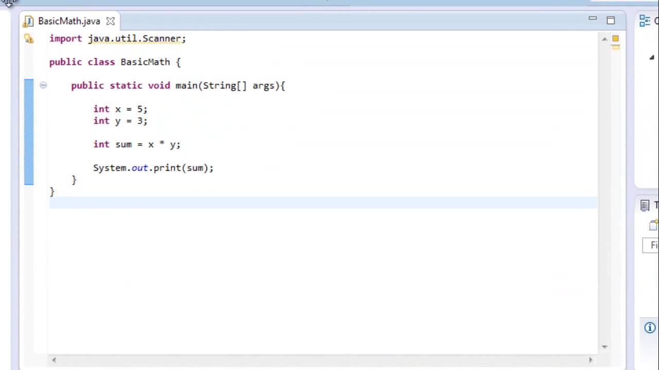 Java Programming: 5 - Basic Math