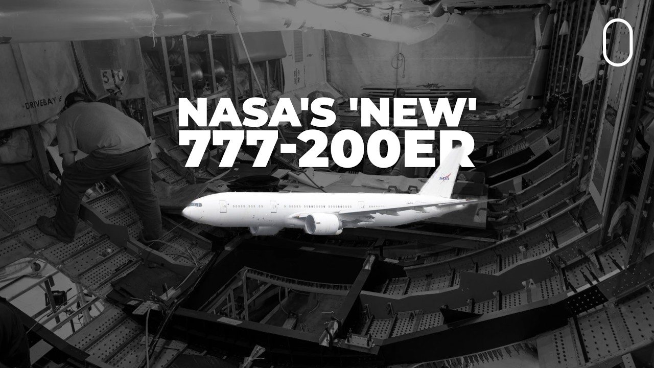 NASA's Boeing 777-200ER Completes Major Modifications In Advance Of Research Flights
