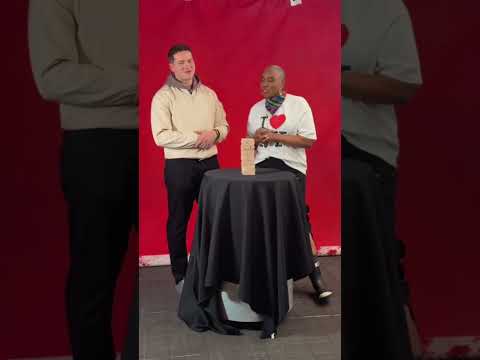 Oliver stark &Aisha Hinds #911onabc Disney Upfronts2025