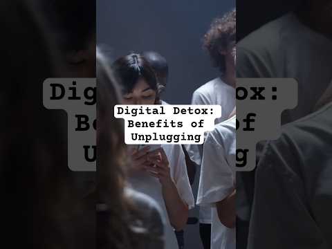 Digital Detox: Benefits of Unplugging #psychology #life #digital #detox #benefits #technology #fyp