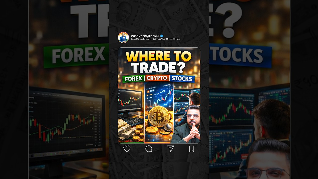 Where To Trade? Forex | Crypto | Stocks