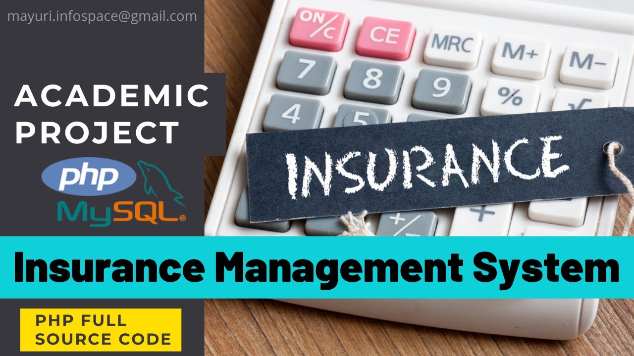 Insurance management system project in php download | Source code for final year academic project