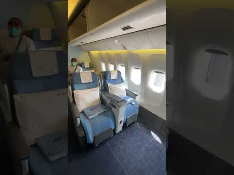 Business Class in Philippine Airlines😱😱😱 #shorts #airport #trending