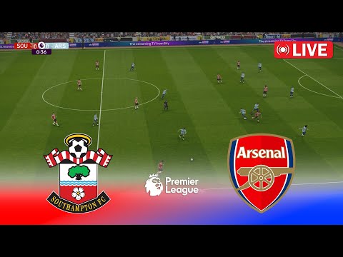 🔴LIVE : Southampton vs Arsenal English Premier League 2025 | Match Live Stream | Pes 21