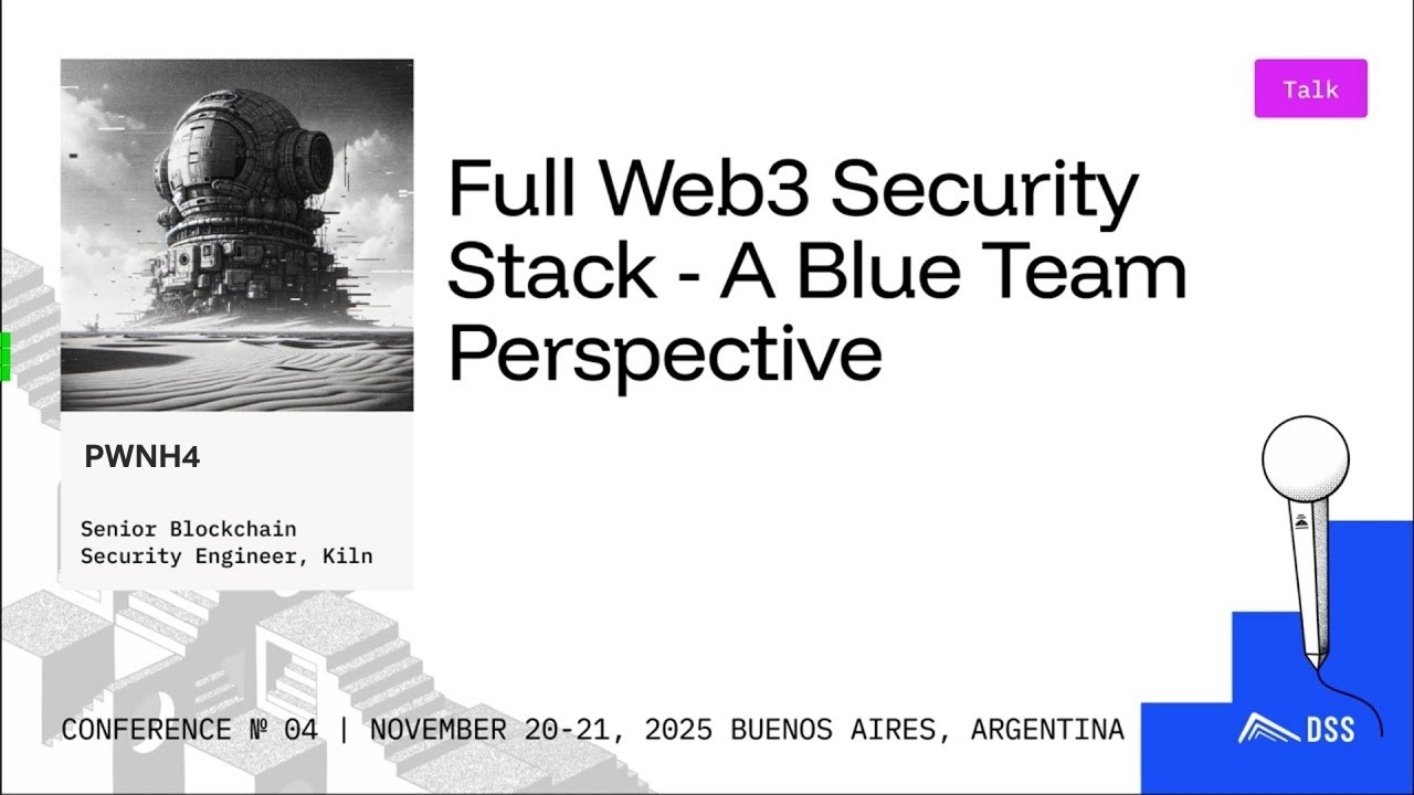 Full Web3 Security Stack - A Blue Team Perspective