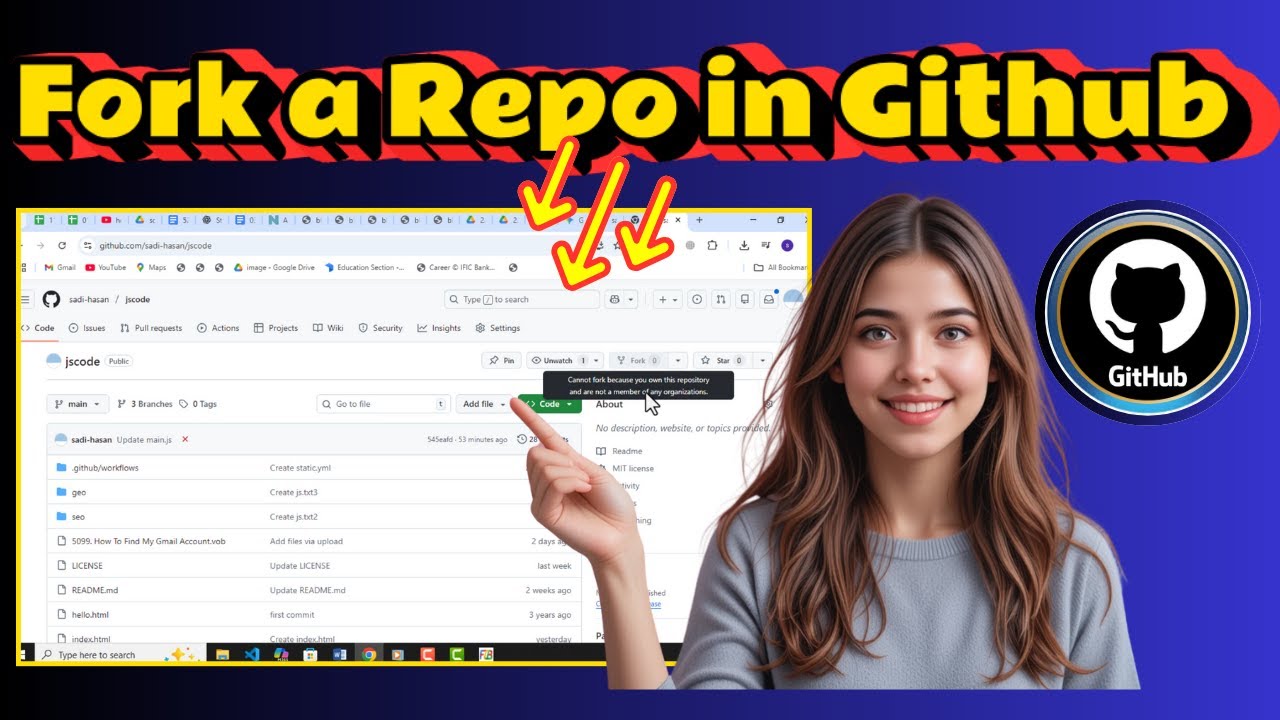 How To Fork A Repo In GitHub | Step-By-Step Tutorial (2026)