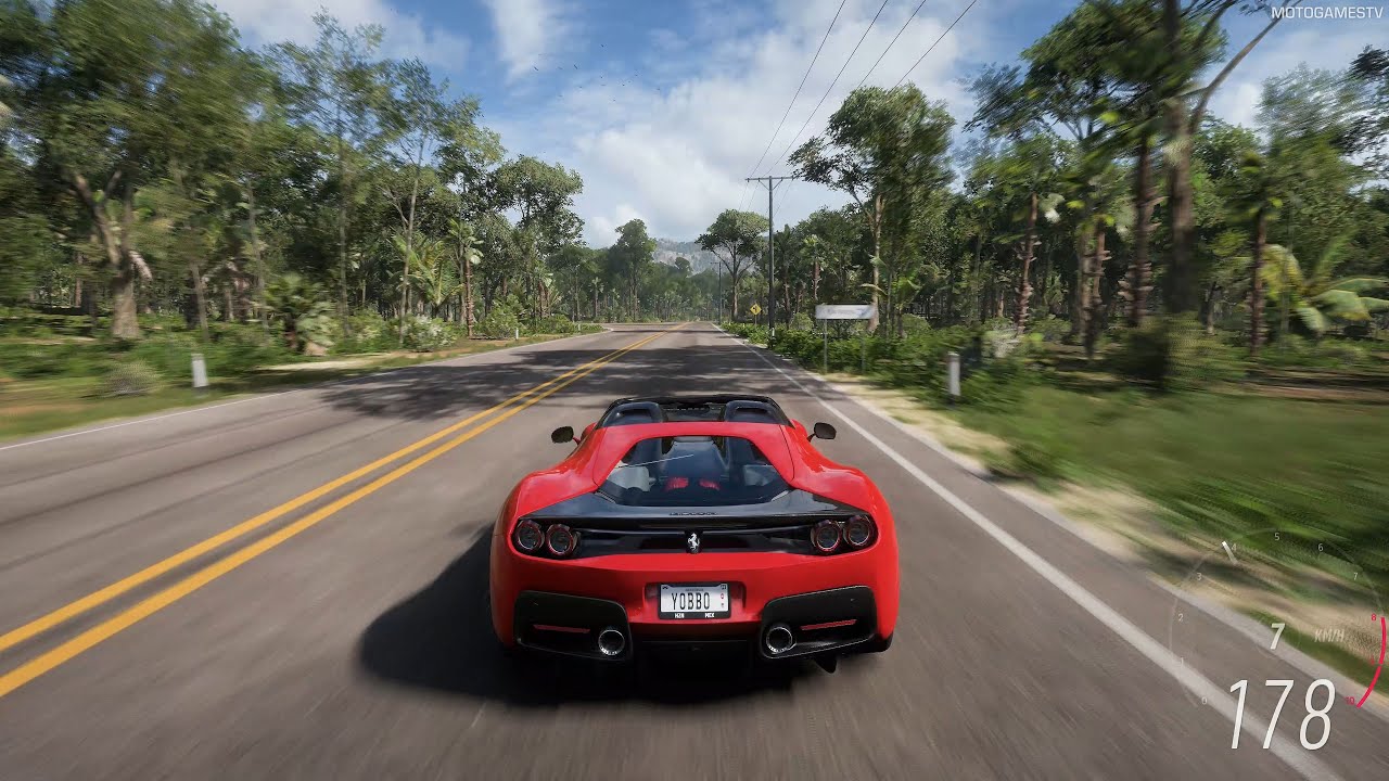 Forza Horizon 5 - 2017 Ferrari J50 Gameplay