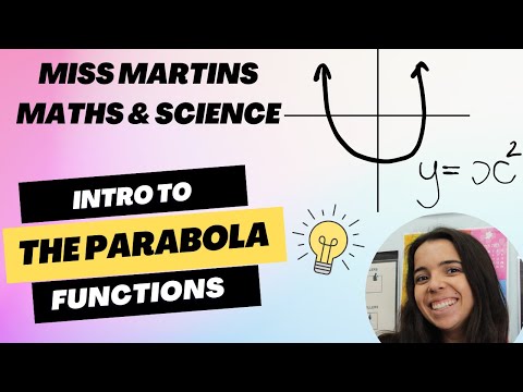 Parabola Grade 10 Functions (Introduction)