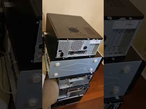 scrapping computer towers and laptops while hiding from the heat wave