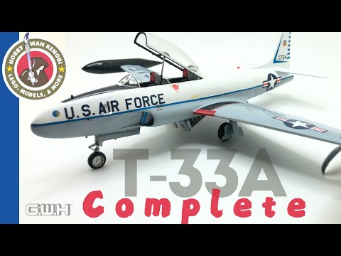 T-33A - Great Wall Hobby 1/48 - Decals, Oil Wash, Finishing