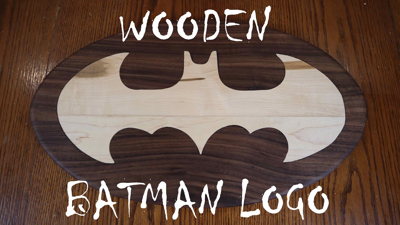 HOW TO MAKE BATMAN WALL ART: DIY Super Hero Art | Make Batman Symbol | Woodworking Projects