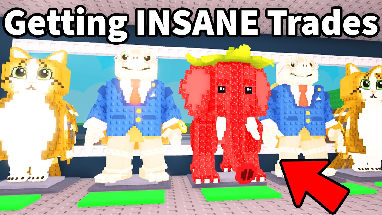 Getting the LUCKIEST TRADES EVER in Steal a Brainrot!