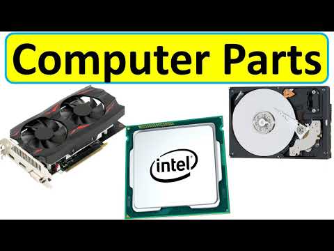 All Computer parts names and pictures, computer basics