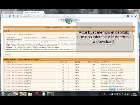 Quick-tip Torrent: Bajar series.