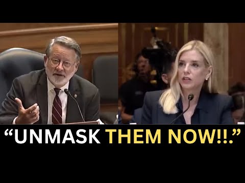 Sen. Peters Grills AG Bondi on Masked Officers & National Security Resource Shift