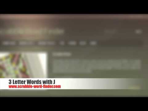 3 letter words with J