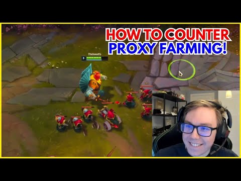 Bausffs Explains How To Counter Play PROXY FARMING | League of Legends Clip