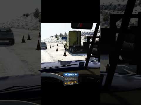 Someone has lost his load - American Truck Simulator