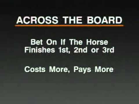 What is an Across The Board wager?