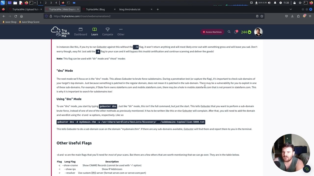 Gobuster Modes - Pre-Requisite: Web Enumeration #4
