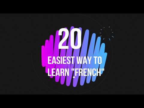 20 Easy FRENCH words for beginners must know -- Whaler Watt