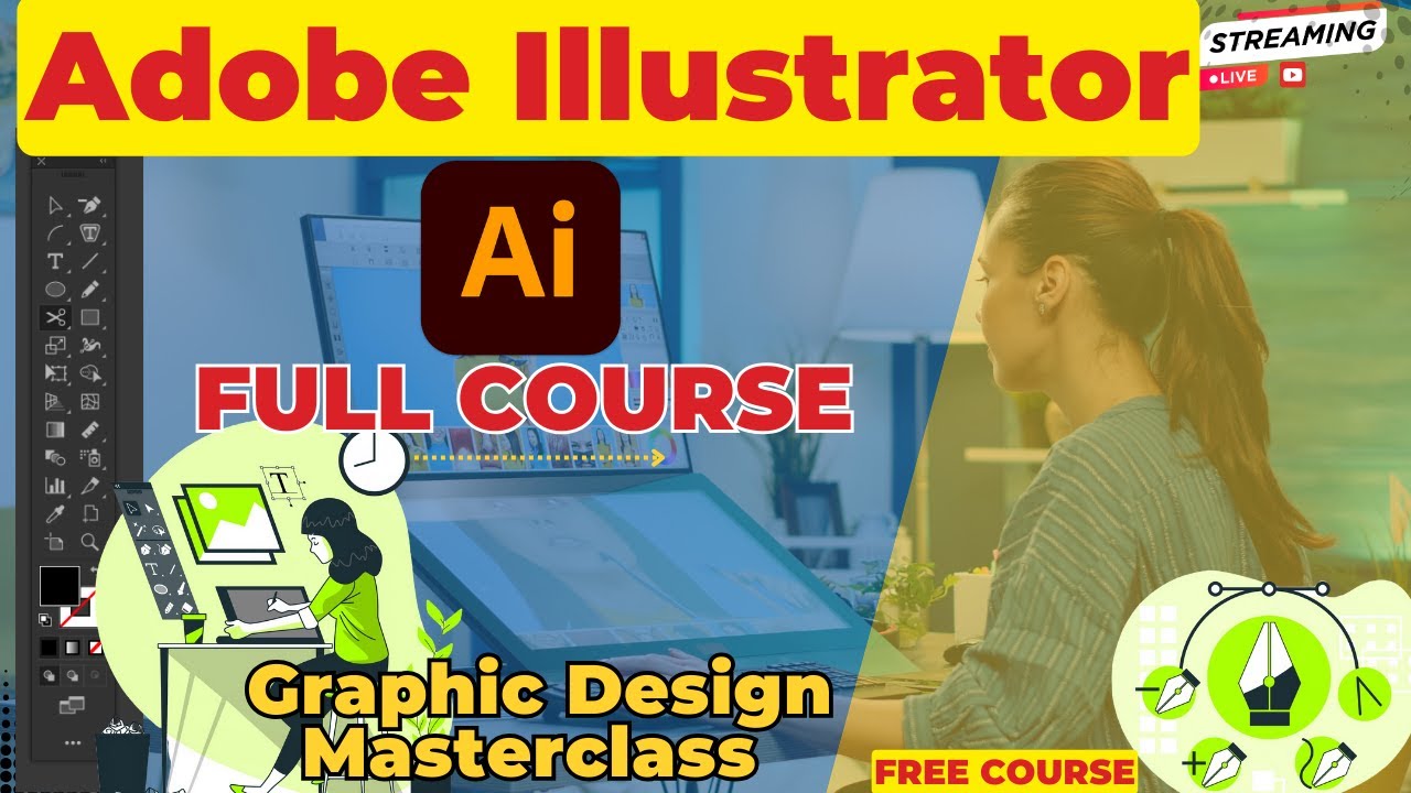 Adobe Illustrator MEGA Course: Beginner to Advanced | Master Adobe Illustrator with Pro Techniques