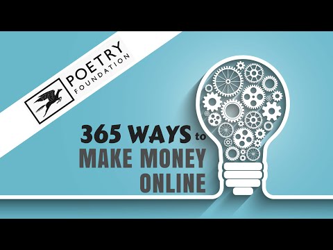 Even Poets Can Make Money Online