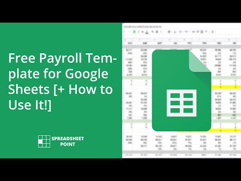 Free Payroll Template for Google Sheets [+ How to Use It!]