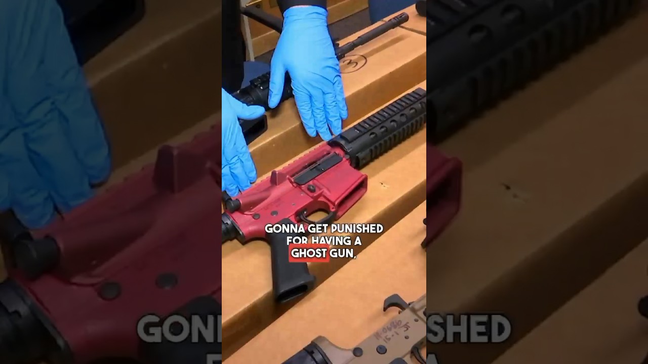 FEDS punish ghost guns LESS than obliterated serial number? #criminal #gun #law