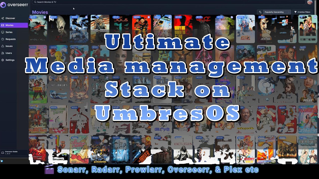 Full Home‑Media Stack on Umbrel OS – Plex, Sonarr, Radarr, Overseerr Setup 🔥 #UMBRELOS #Plex