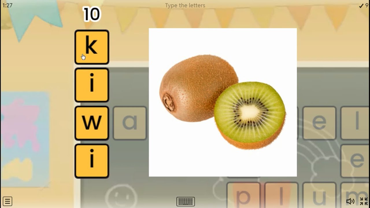 GAME 28-A10 FRUIT (Crossword)