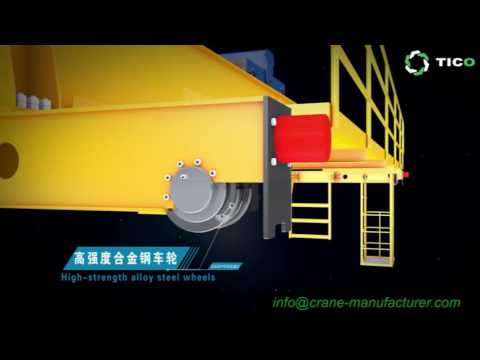 Top Manufacturer of Double Girder EOT Crane in China