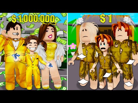 ROBLOX Brookhaven ????RP - FUNNY MOMENTS: Rich & Poor | Roblox Idol