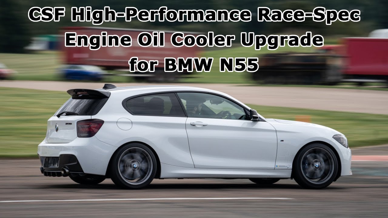 CSF High-Performance Race-Spec Engine Oil Cooler Upgrade for BMW N55