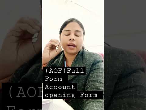 Must Know AOF meaning #banking and finance term #viralshorts #viralvideo #commerce