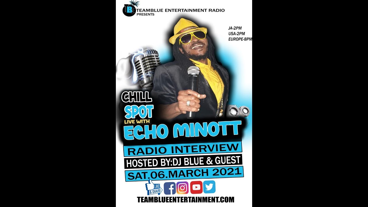 ECHO MINOTT & JAHNNY MINOTT LIVE INTERVIEW MARCH 06 2021