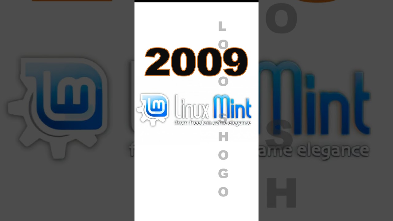 Mint Logo Evolution #mint #linux #operatingsystem