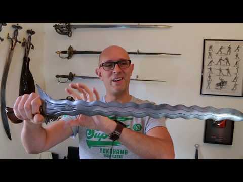Wavy Blades ('flamberge') - Some thoughts on their function