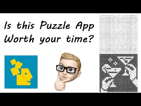 Conceptis Puzzle App Review: Link-a-Pix