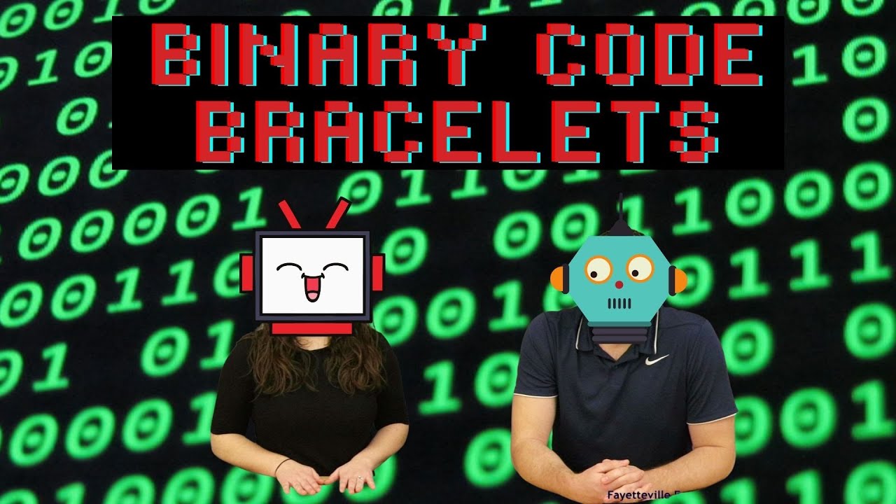 Binary Code Bracelets - Fun Unplugged Coding Activity!