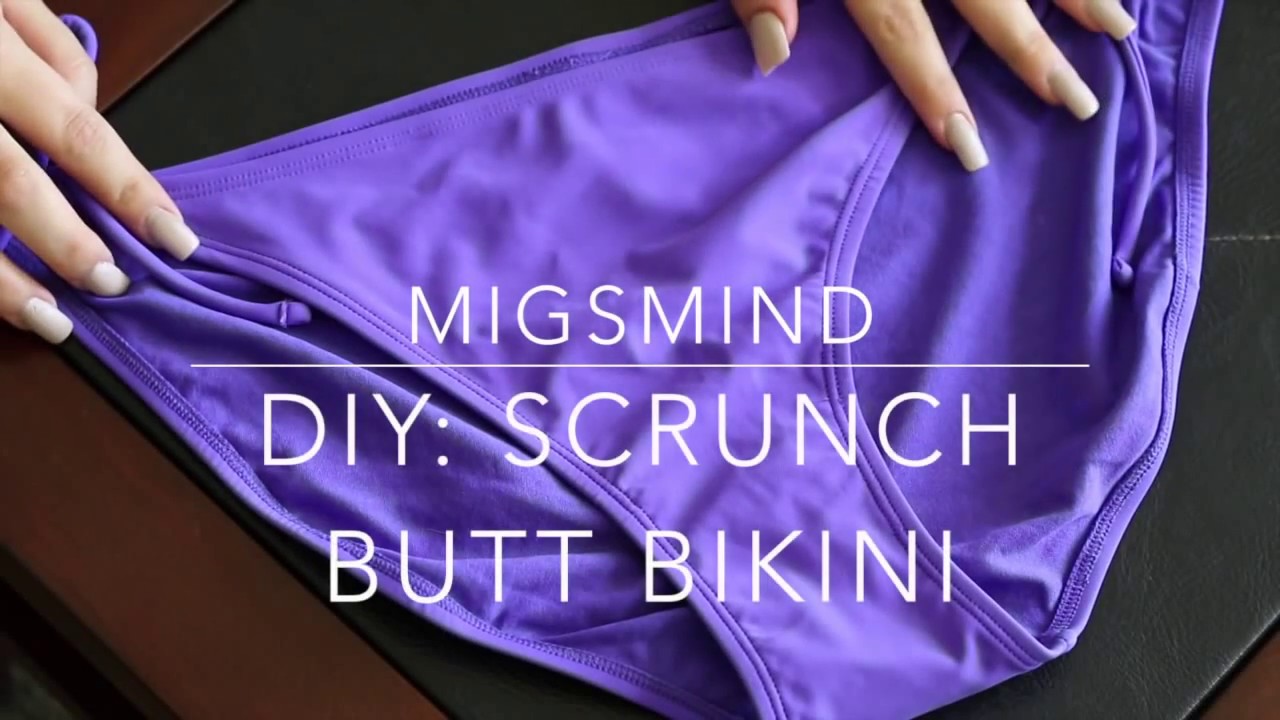 DIY: Scrunch Butt Bikini ♡