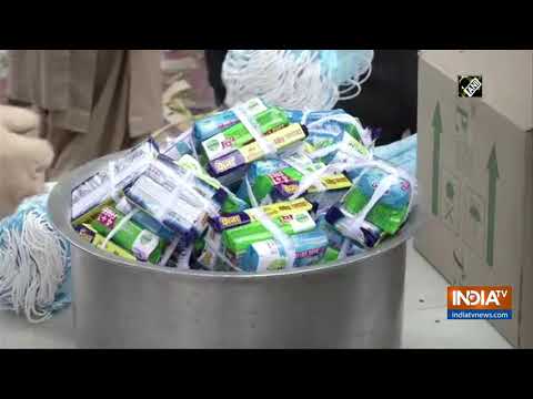 Police Families Welfare Society of Delhi Police organizes food distribution programme