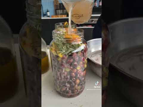 HOW TO MAKE GREEK OLIVES #shorts